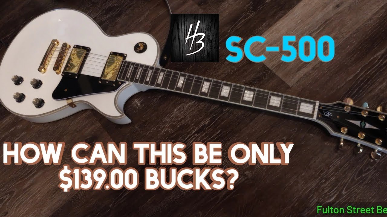 HARLEY BENTON SC-500 - The Perfect Cheap Rock Guitar? Les Paul on a Budget. - YouTube