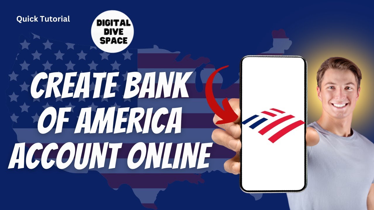 How To Create Bank Of America Account Online - YouTube