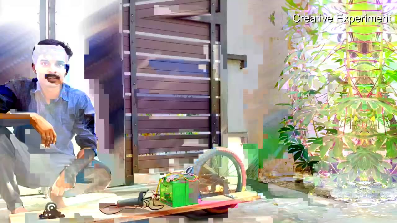 How To Make A Electric Skating Board | Electric Hoverboard | Creative ...