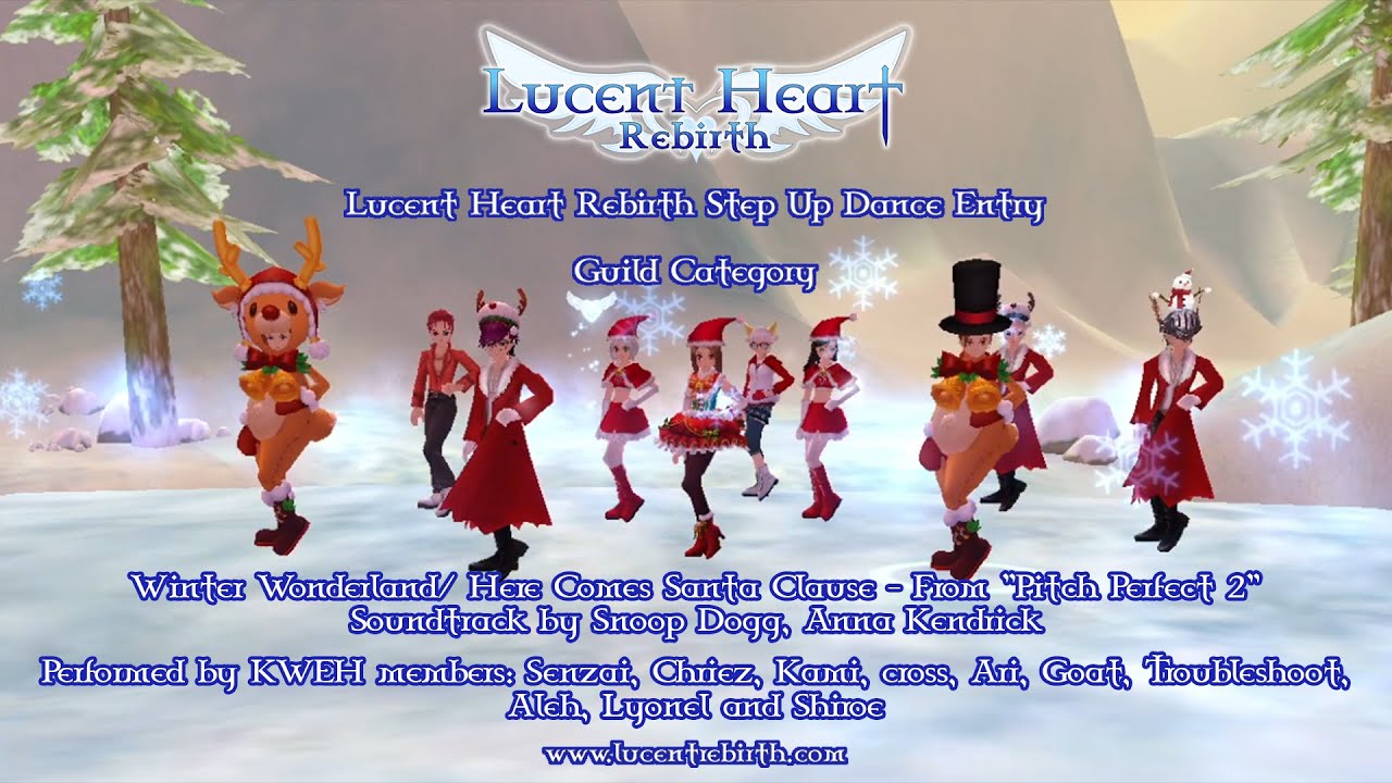 Lucent Heart Rebirth Christmas Step Up 2023 Guild Entry - Kweh - YouTube