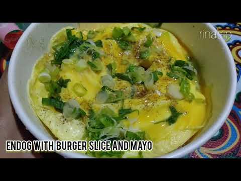 Endog with burger slice and mayo - MANGKOKKU - YouTube