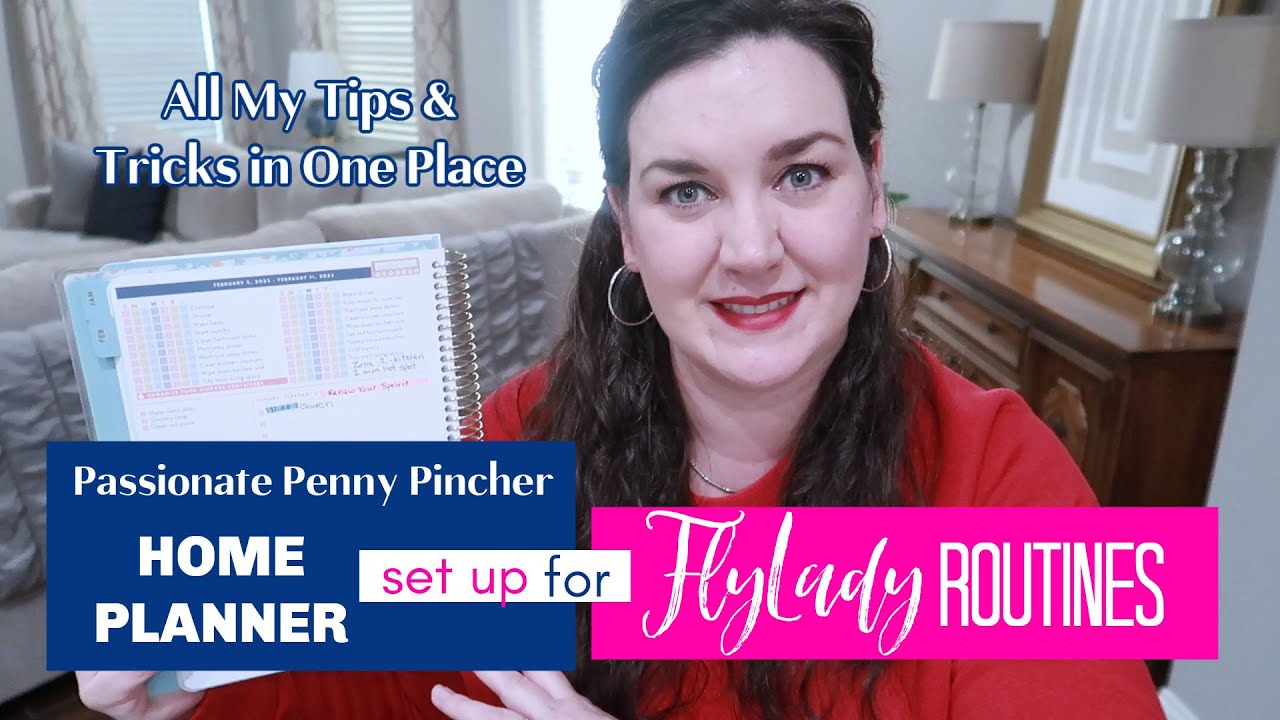 How to Use the Passsionate Penny Pincher Planner for Flylady Routines ...