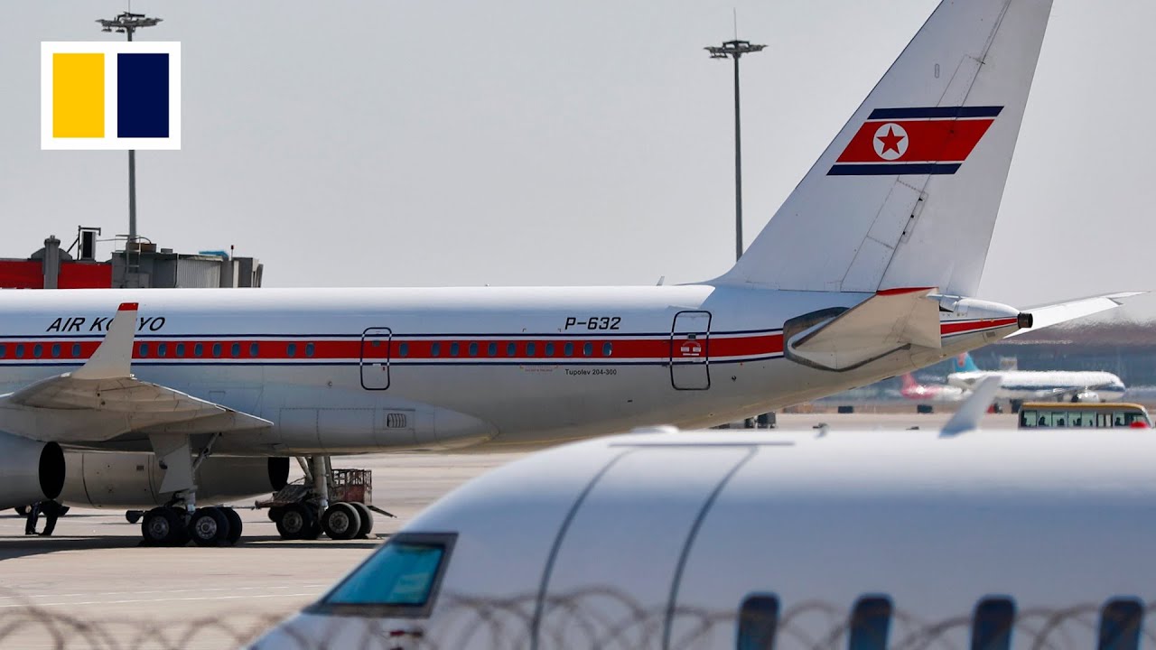 North Korean passenger flights allowed back in China - YouTube