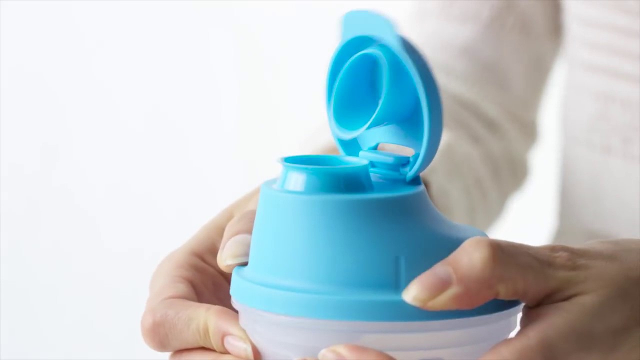 Tupperware Twist Shake How To EZ Shaker 350ml - YouTube