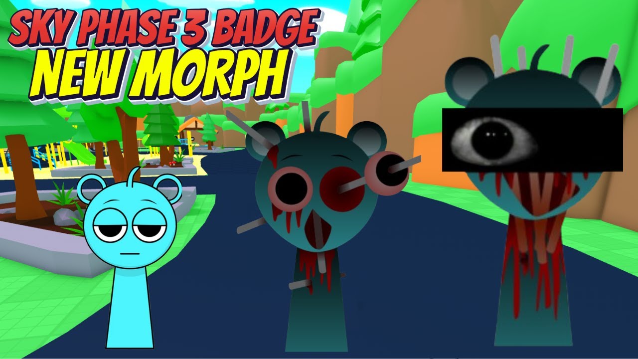 Sprunki Simulator 🎤 PHASE 3 ANIMATED - How To Get Sky Phase 3 Badge ...