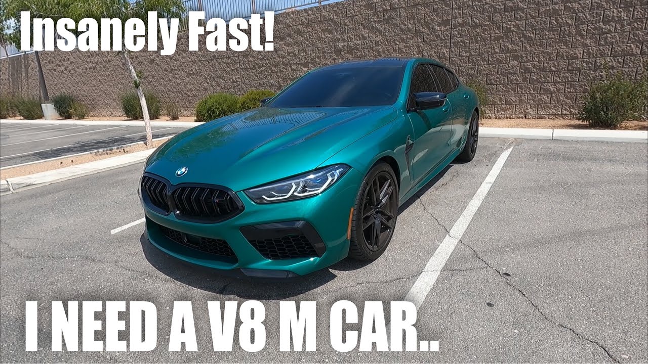 2025 BMW M8 Comp Review! | POV Test Drive + Dragy 1/4 Mile - YouTube