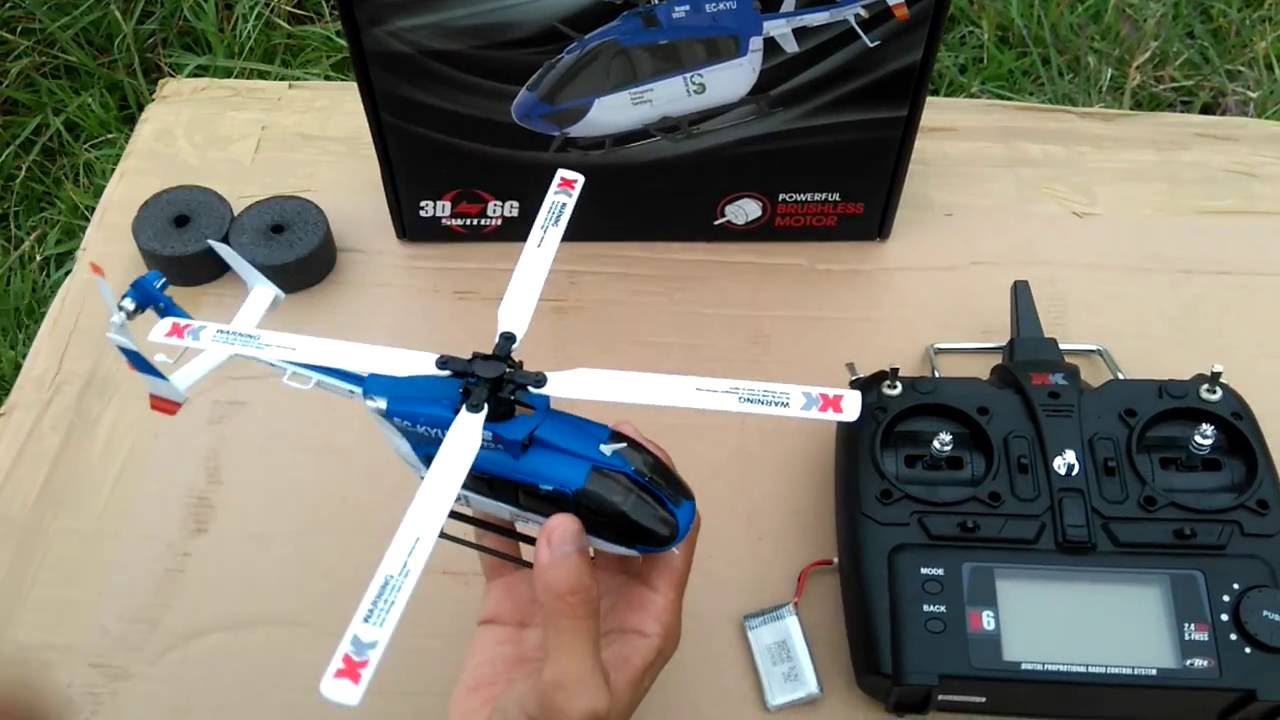 ฮอบังคับวิทยุ XK K124 EC145 6CH 3D ราคา 4900บาท ร้าน NPSHOP โทร 093 ...