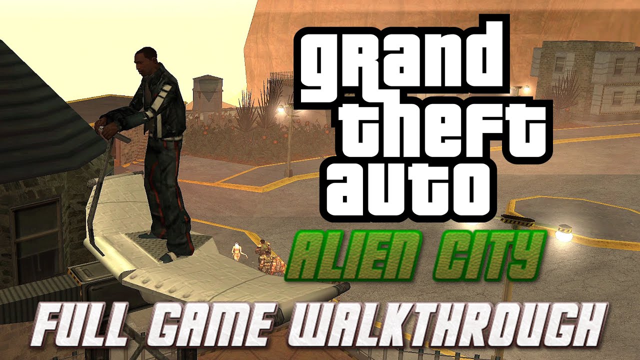 GTA ALIEN CITY (Mod) Full Game Walkthrough - All Missions (English ...