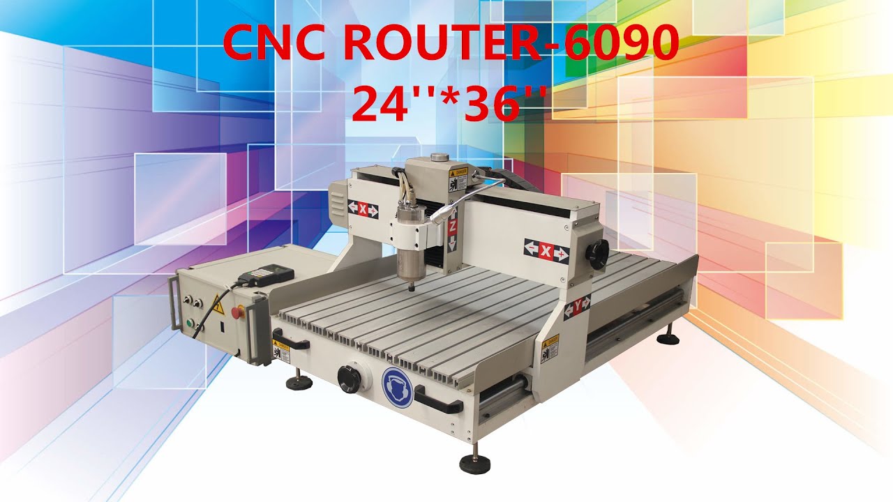 6090 CNC ROUTER Woodwork Carving - YouTube
