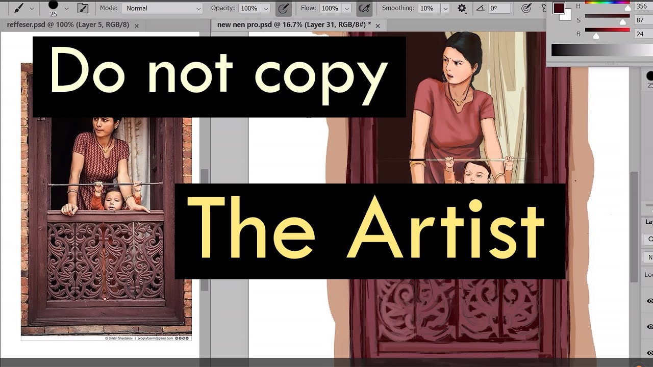 Creating my own kind of Art. - YouTube