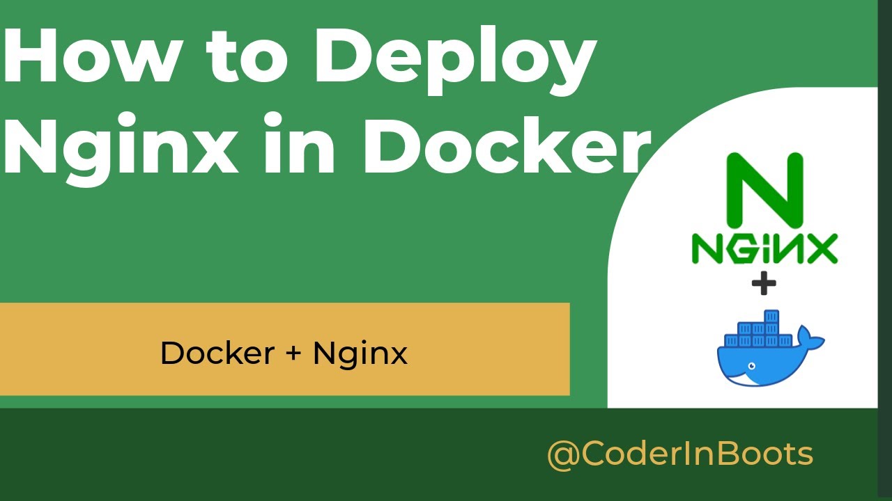 How To Deploy Nginx In Docker Containerized Deployment Podman Youtube