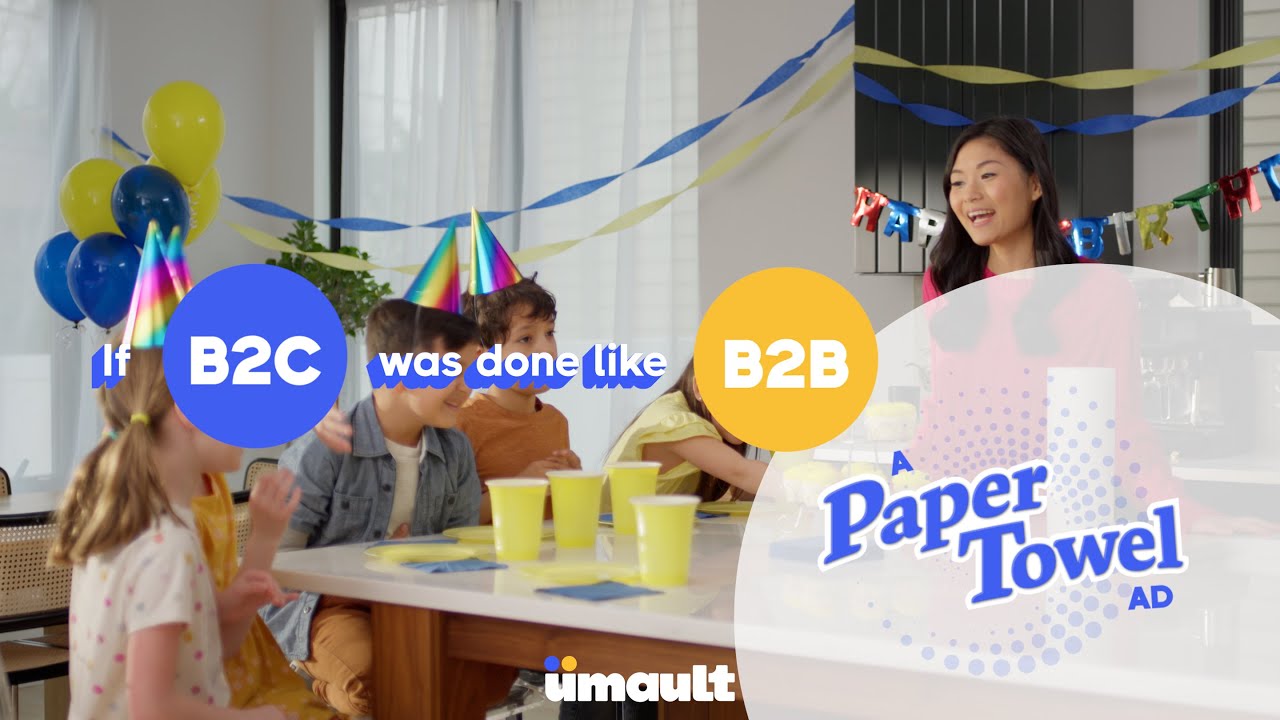 If B2C Was Done Like B2B: A Paper Towel Ad - YouTube