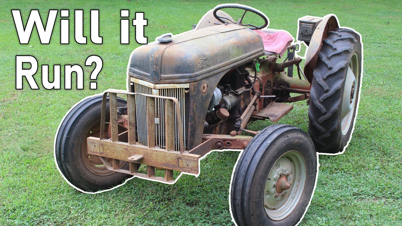 Will it Start? 71-year-old Tractor Neglected for Years - YouTube