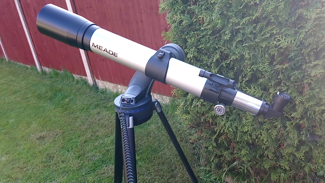 Starting Up Meade DS2090 - YouTube