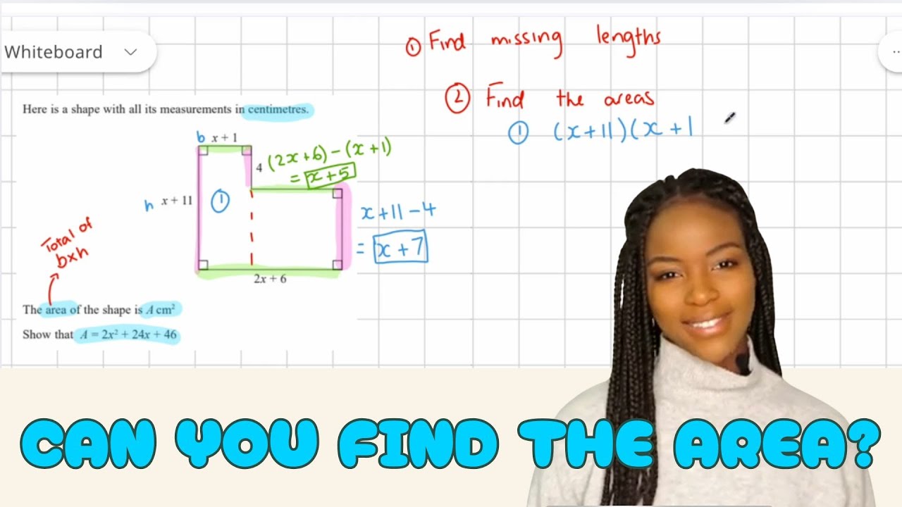 Forming an Equation for the Area of a Rectilinear Shape | TG Tutoring ...