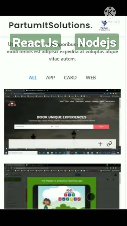 Creating a Portfolio app in React and Nodejs - YouTube