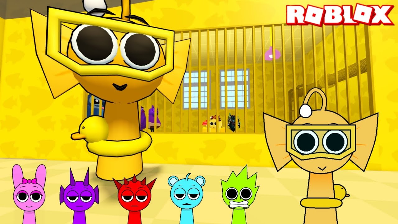 Sprunki Retake Bailey Played Sprunki Retake Bailey Prison Run Obby in ...