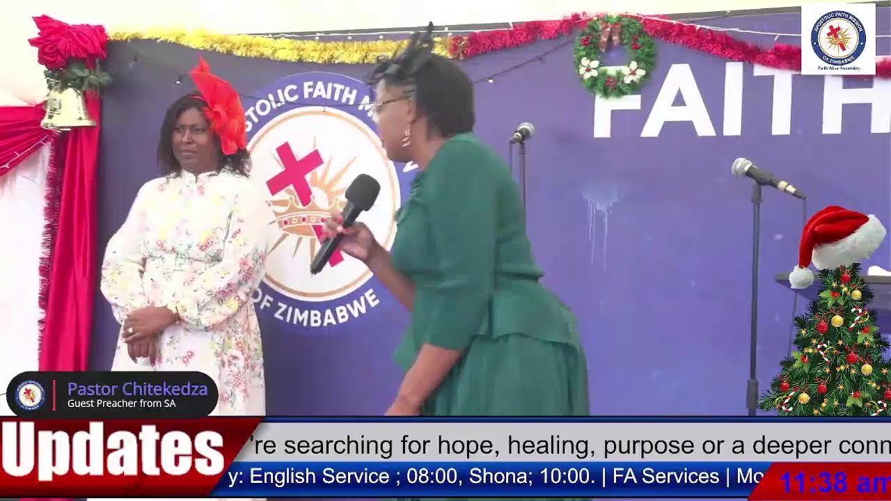 Sunday 21 Dec 2025 || Shona Service || Pastor Mai Chitekedza || - YouTube