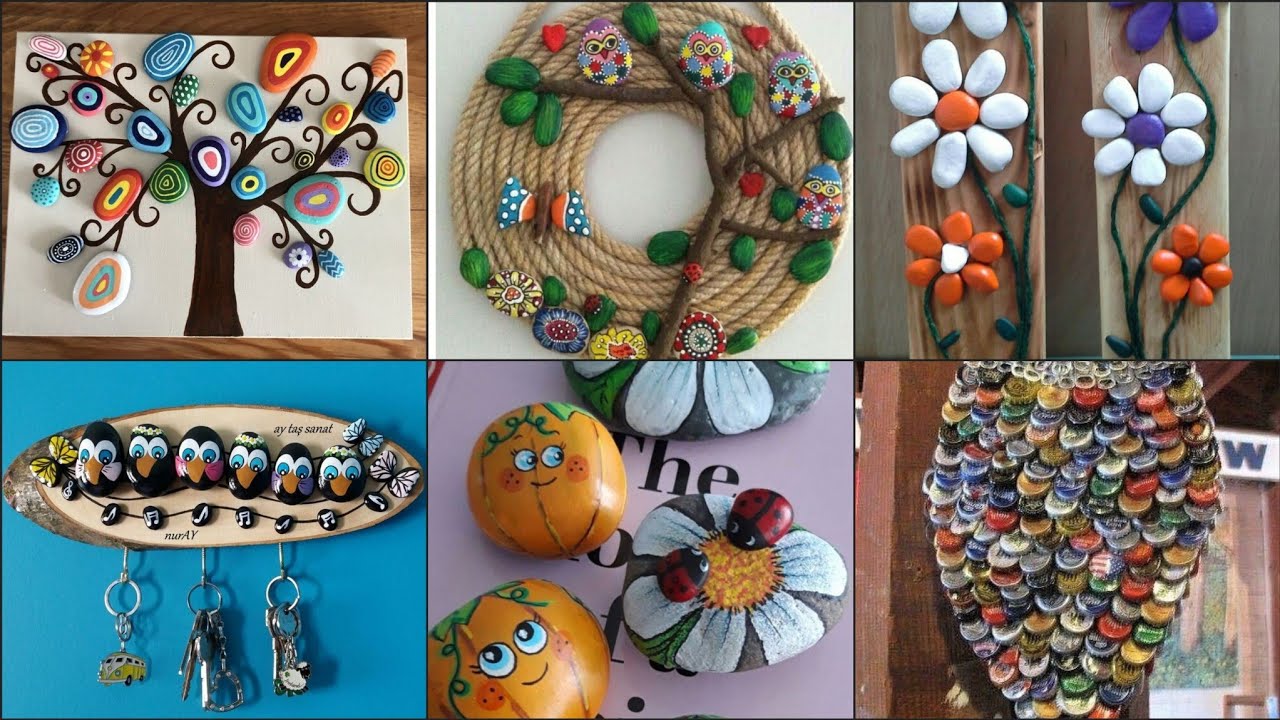 pebble art for family||diy pebble art||art||pebble||diy 30+pebble arts ...