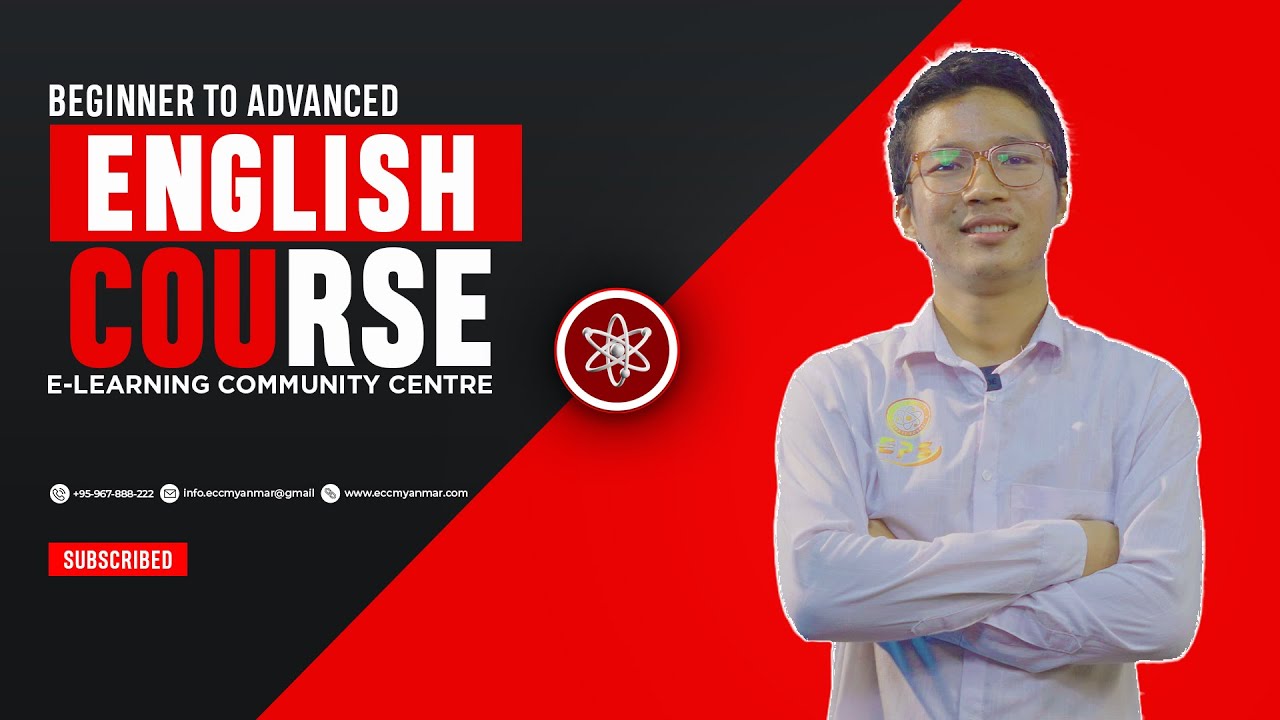 Beginner to Advanced English Course in Burmese | Basic Grammar ...