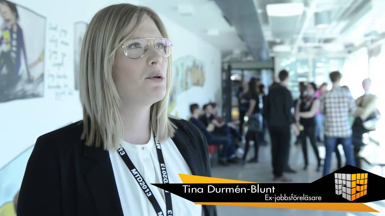 MTD 2013 - Intervju med Tina Durmén-Blunt - YouTube