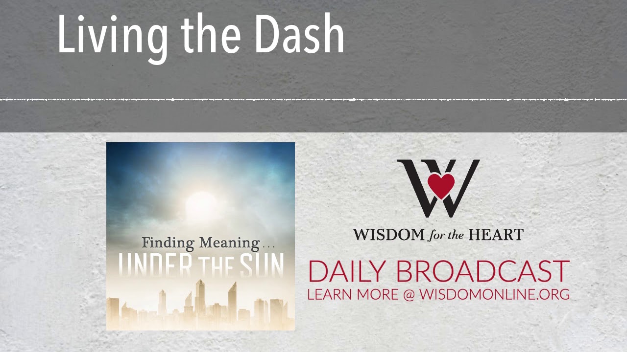 Living the Dash - YouTube