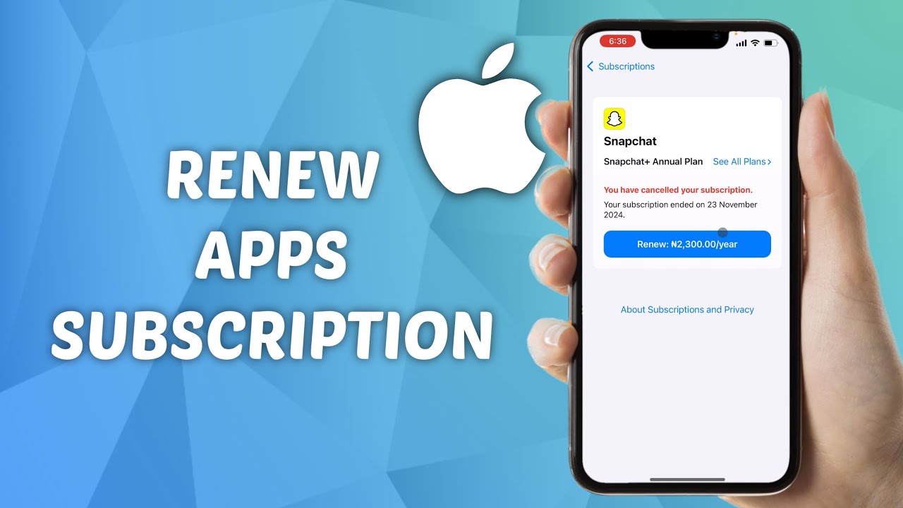 How to Renew App Subscription on iPhone! (2025) - YouTube