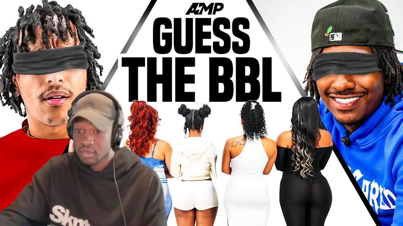 Trey Houston Reacts To AMP GUESS THE BBL - YouTube