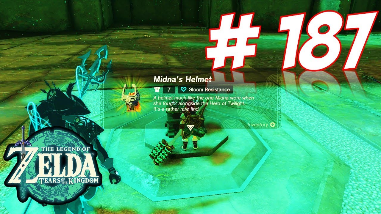 Midna's Helmet The Legend Of Zelda Tears of the Kingdom Gameplay ...
