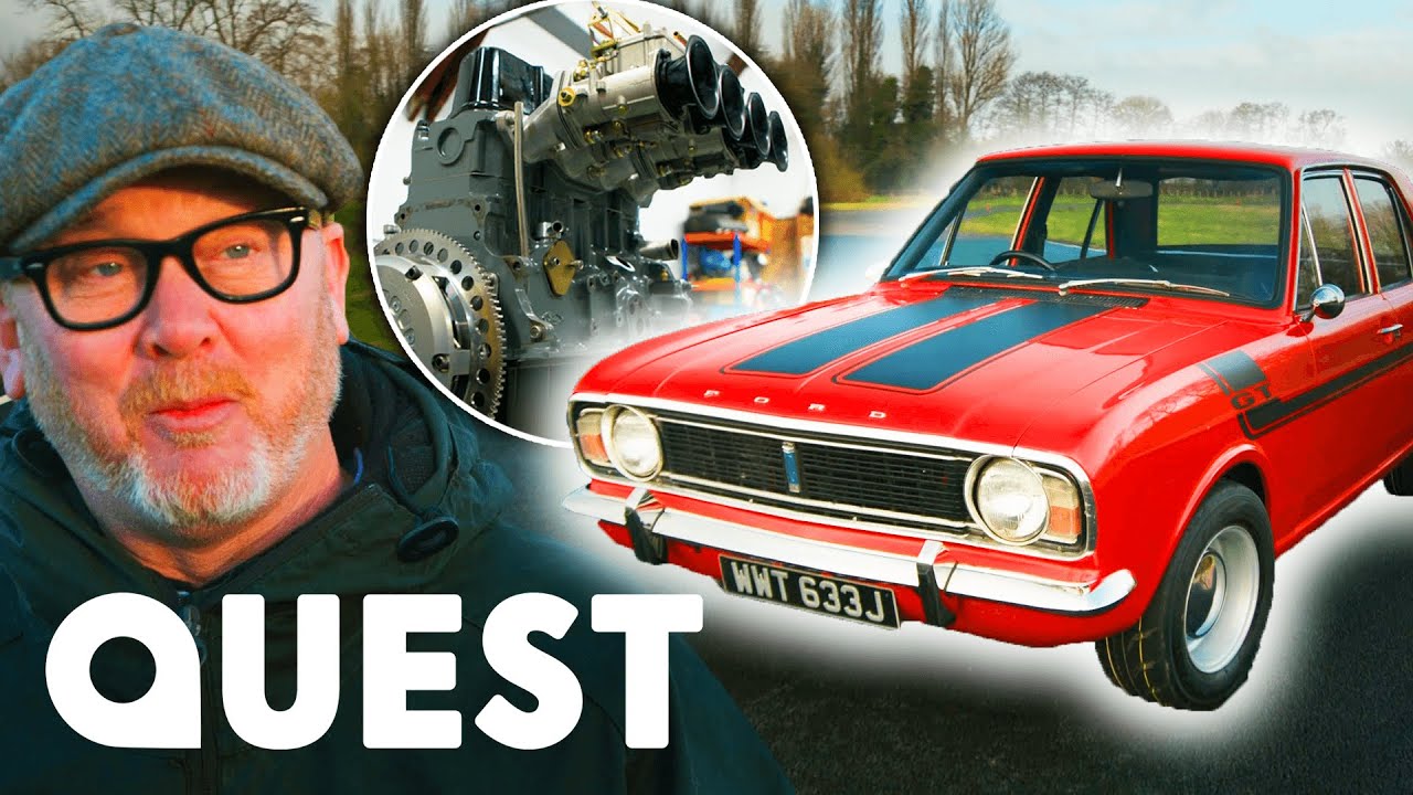 Upgrading Ford Cortina GT With A Custom Harris Performance Engine ...