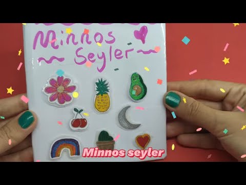Evde Sticker yapıyoruz / Diy Sticker