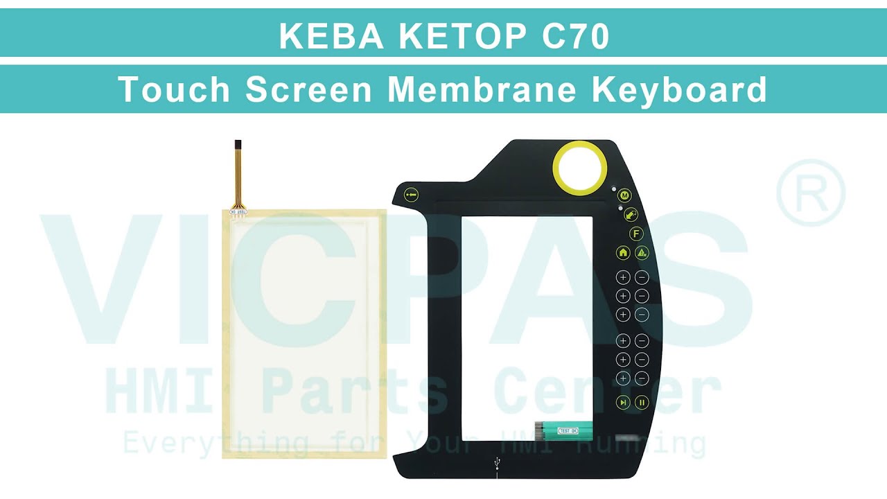 KEBA KeTop C70 KEBA HMI Keypad Membrane Touch Digitizer Repair ...