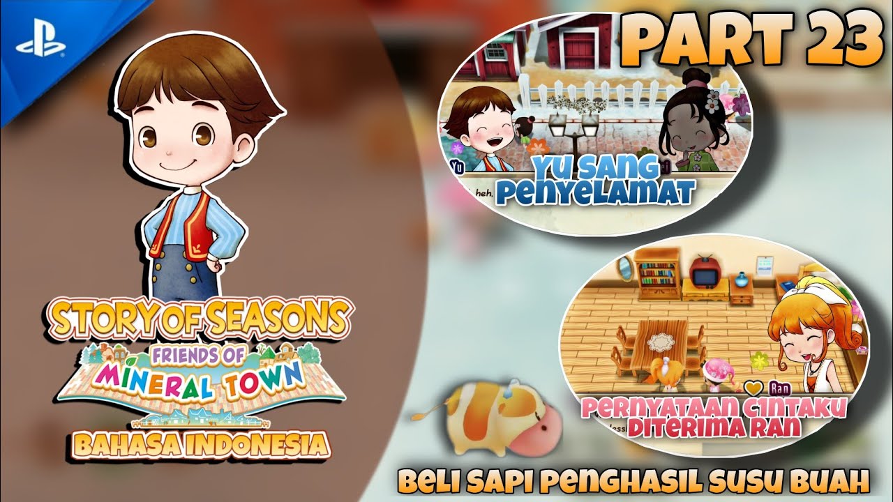 Nyatakan cinta kepada Ran Story of Seasons Friends of Mineral Town ...