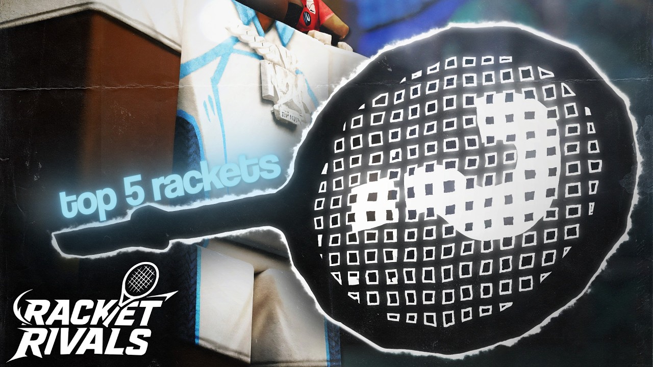 TOP 5 Rackets in Racket Rivals Ranked WORST to BEST - YouTube