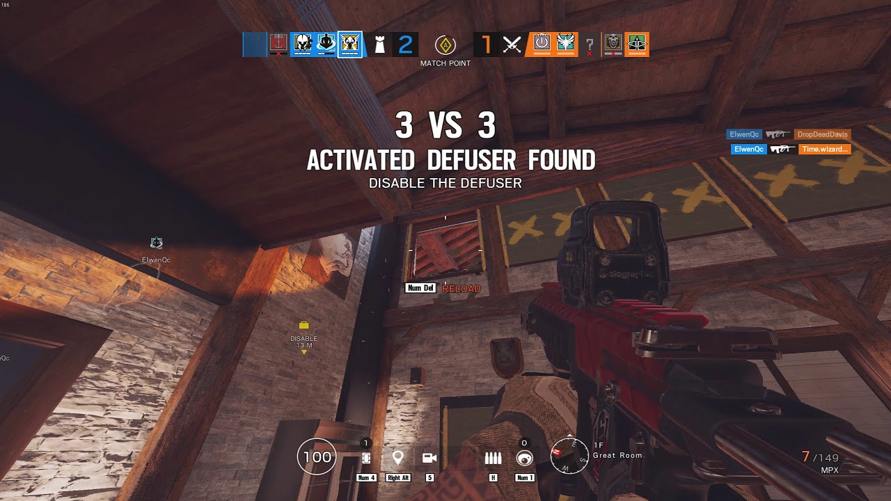 R6S Chalet 1,000 IQ C4 YUCK out the window - YouTube