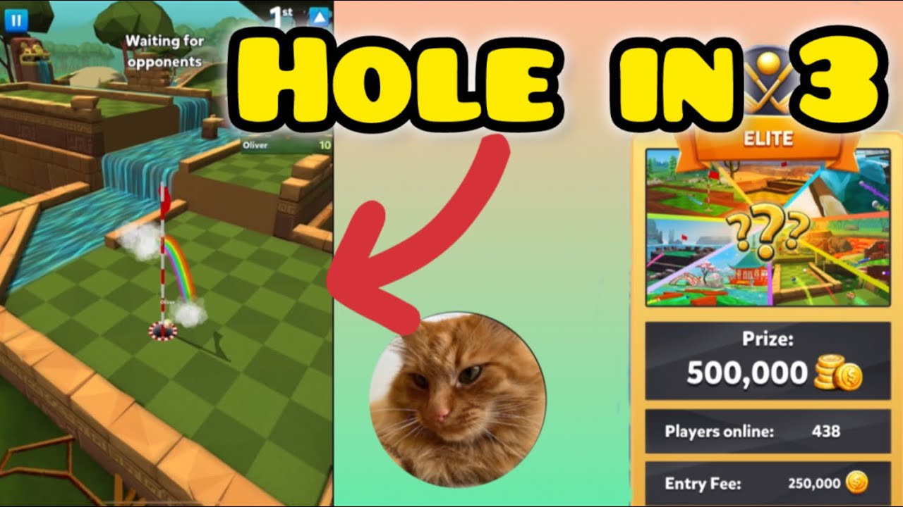 Got this hole in 3 on Mayan! | golf battle - YouTube