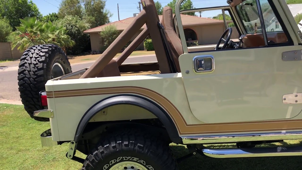 1986 Jeep CJ7 Laredo - YouTube