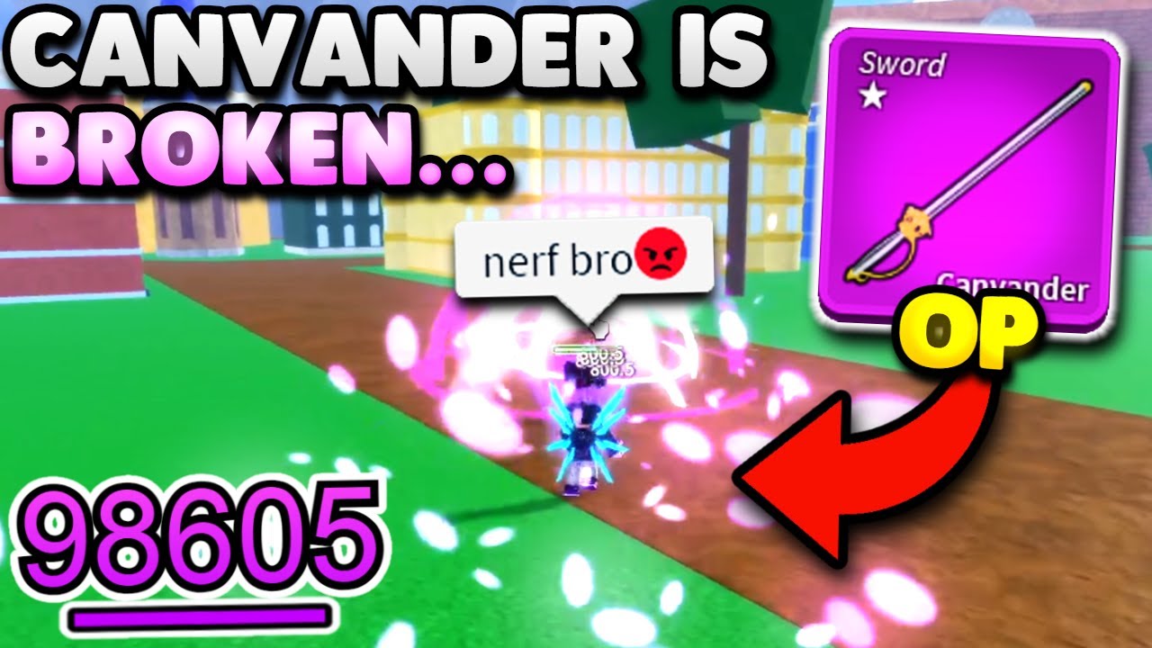 Canvander Is The MOST BROKEN Sword In Blox Fruits... (Bounty Hunt ...