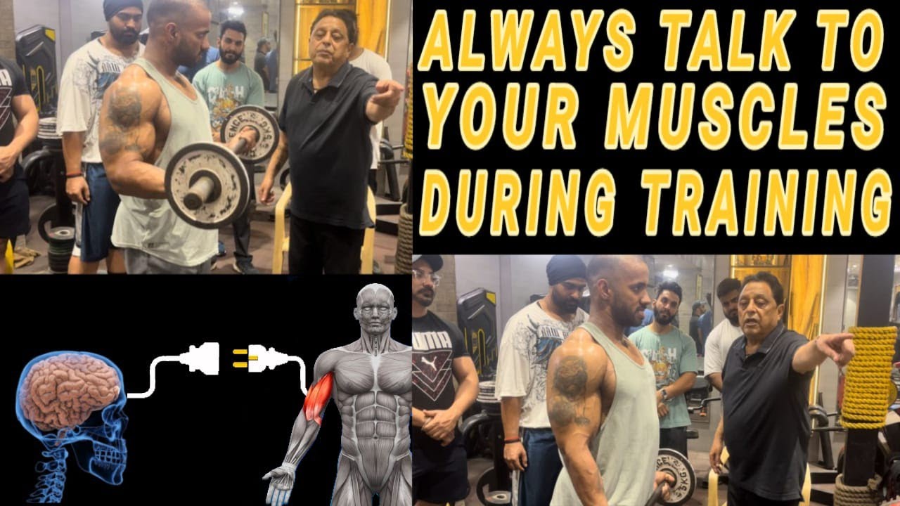 ALWAYS TALK TO YOUR MUSCLES DURING TRAINING ... - YouTube