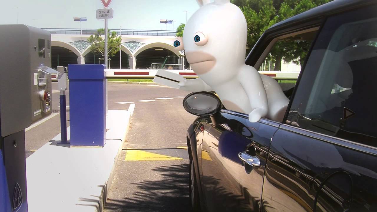 Rabbids - Daily Life - Car park [UK] - YouTube