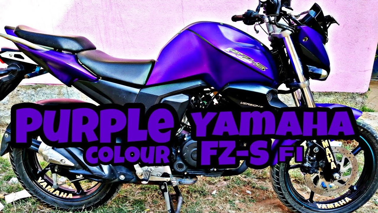 Yamaha Fzs Limited Edition Purple