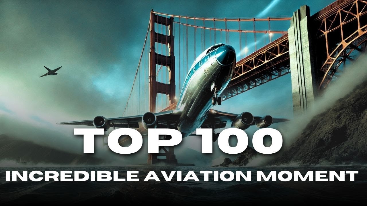 100 Incredible AVIATION Moments Caught on Camera - YouTube