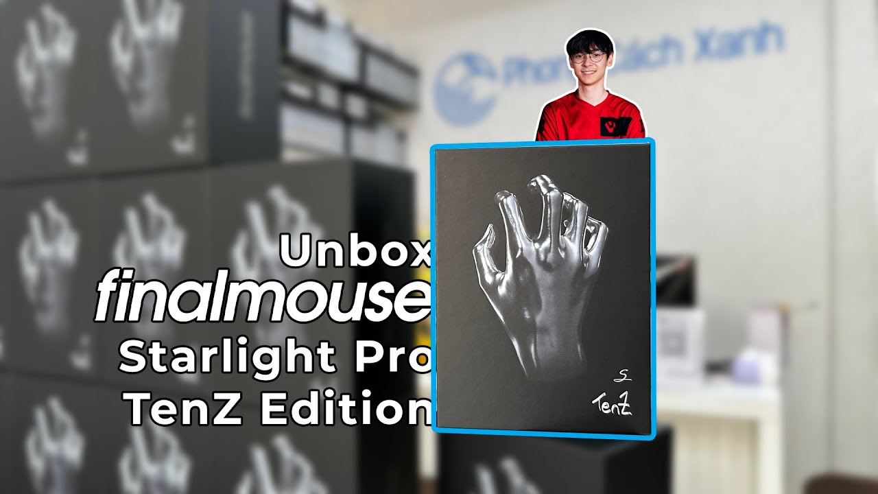 Đập hộp chuột tích hợp aimbot từ TenZ - Finalmouse Starlight Pro TenZ ...