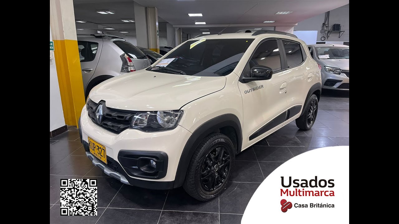 RENAULT KWID OUTDSIDER MECANICO 4X2 GASLINA 1000 2022 BLANCO KUP327 ...