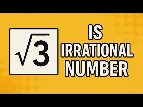 Prove that root 3 is irrational number|| what is irrational number ...
