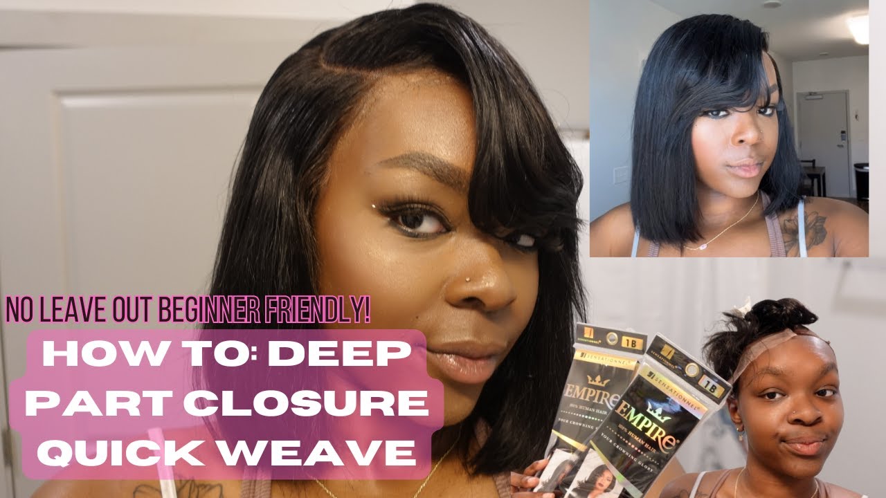 How to Install a Quick Weave with Closure: Perfect for Beginners - YouTube
