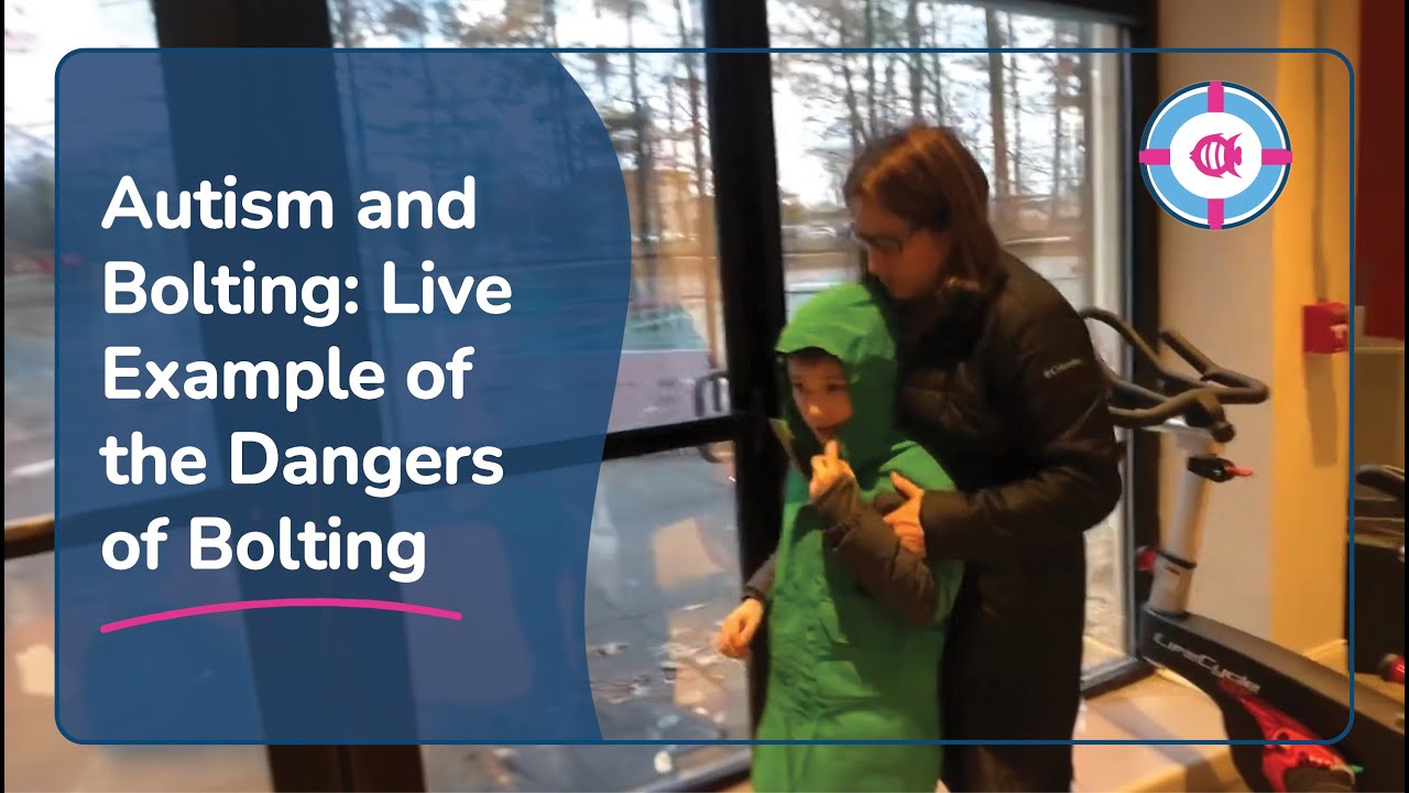 Mom of a Child with Autism: Live Example of Bolting at the Pool - YouTube