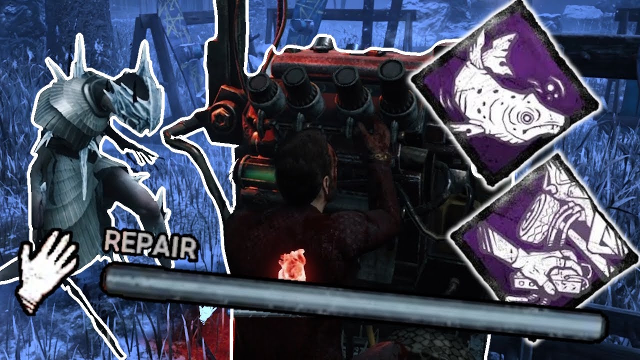 We Finished Generators in Killers FACES in DBD... | Survivor Perk ...