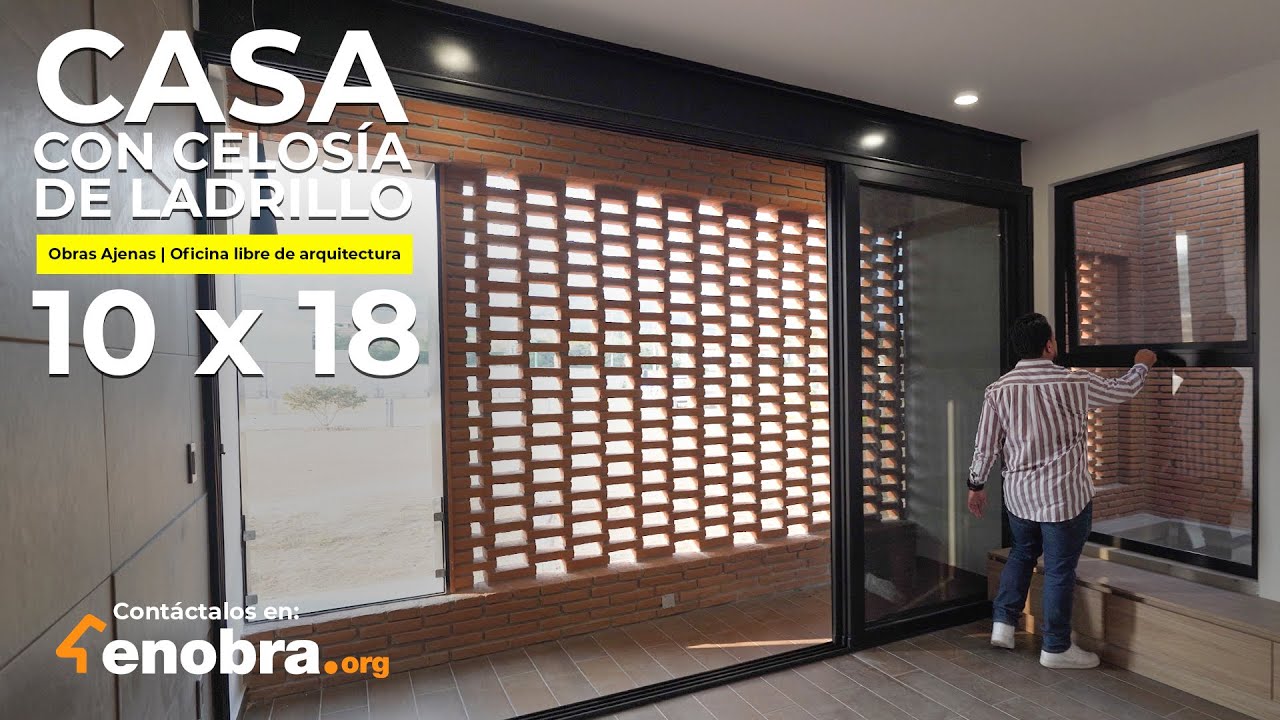 INCREÍBLE CASA con CELOSÍA de LADRILLO y ROOF GARDEN | Obras Ajenas ...