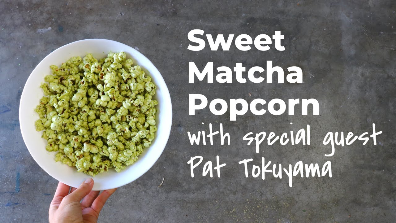 Sweet Matcha Popcorn | Plant-Based Made Easy - YouTube